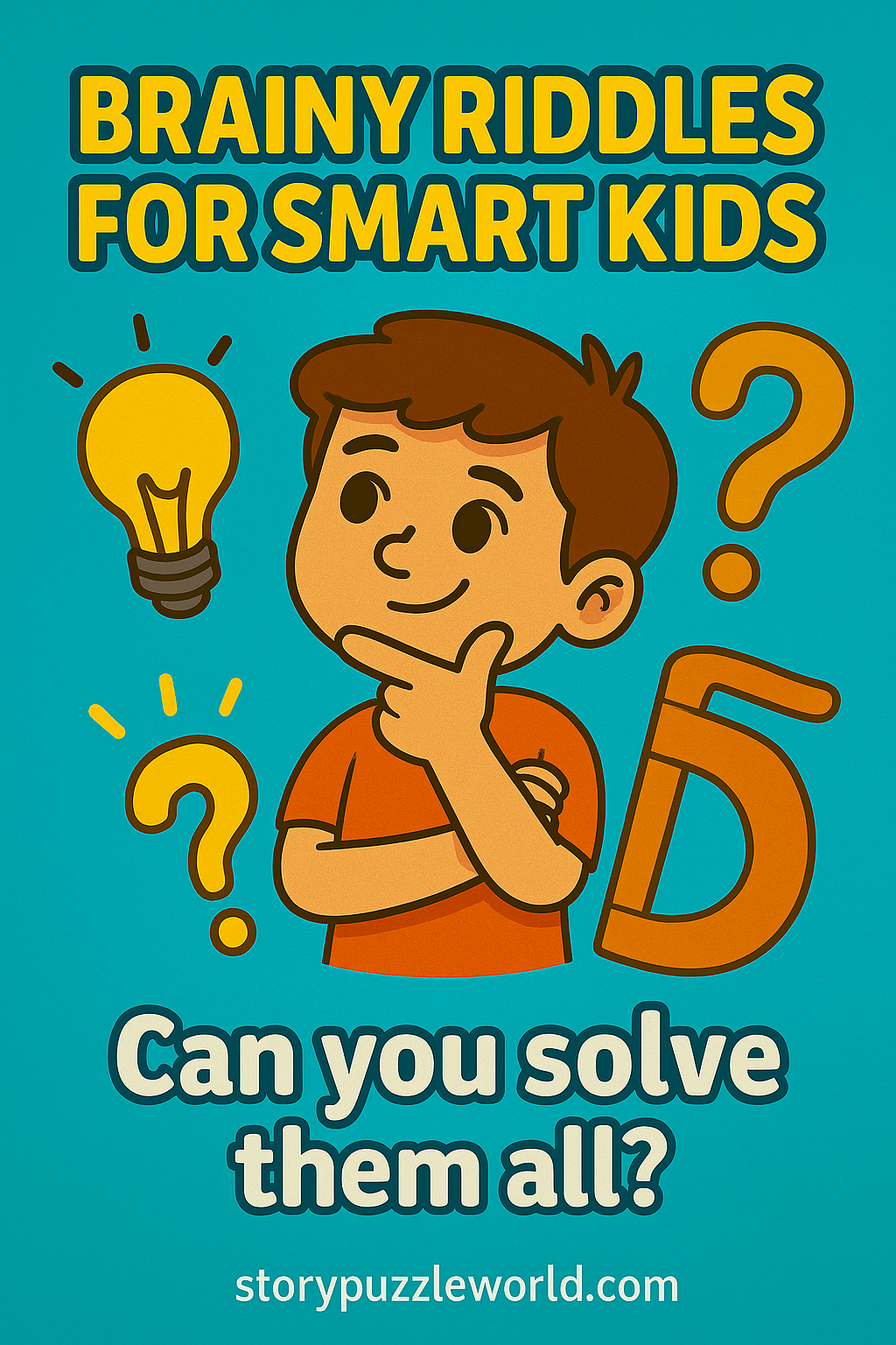 🧠 Brainy Riddles for Smart Kids – Can You Solve All 20? 🤓 - “Story ...